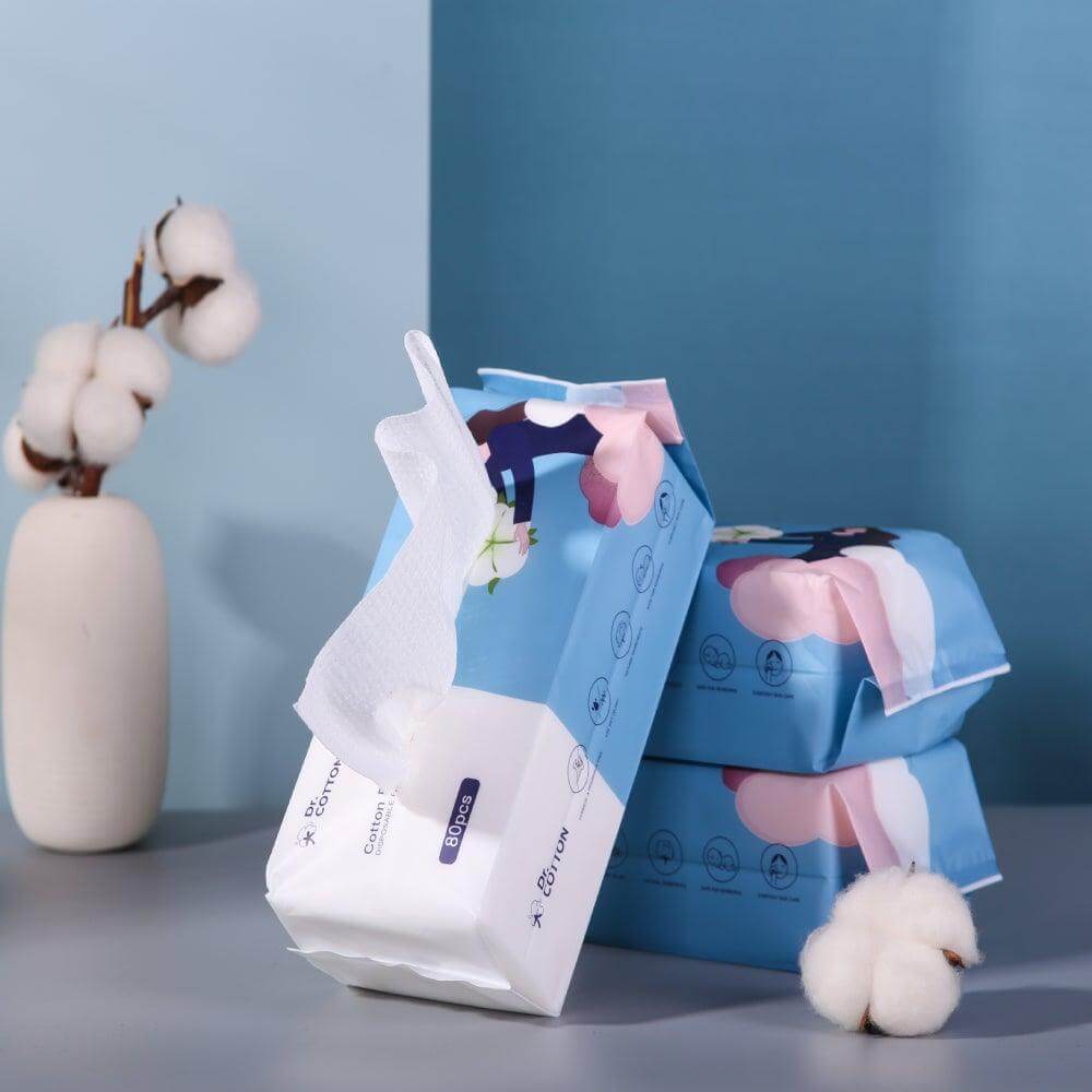 Dr.Cotton Facial Tissue/Wipe For Everyday Skin Care ( 10 Pack ) – Dr ...